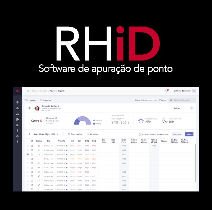 HORAPONTO - SOFTWARE